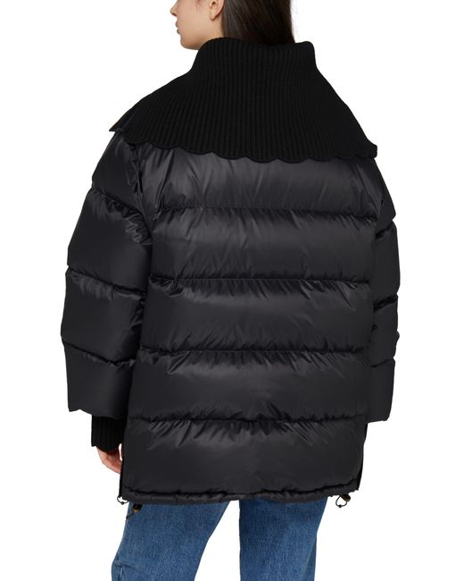 Chloé Puffer Jacket in Black | Lyst