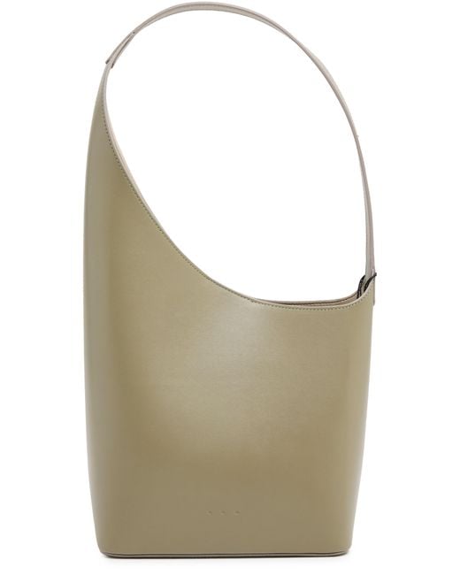 Aesther Ekme Demi Lune Shoulder Bag in Gray | Lyst