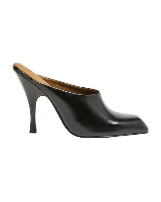 KHAITE Colt Mules in Black | Lyst