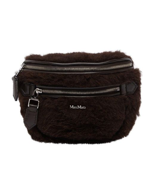 Max Mara Mini Banane Bag In Black Lyst
