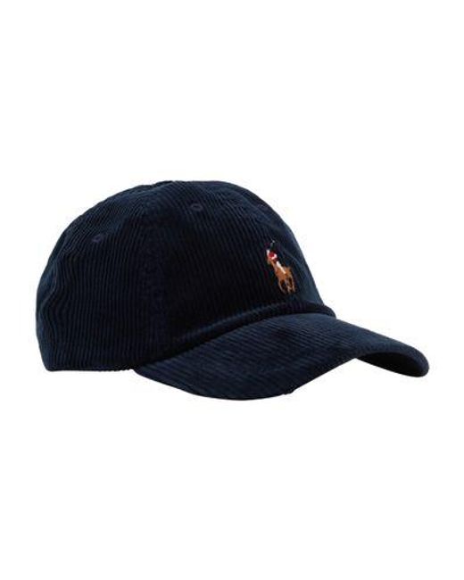 Polo Ralph Lauren Cap With Logo in Blue for Men | Lyst