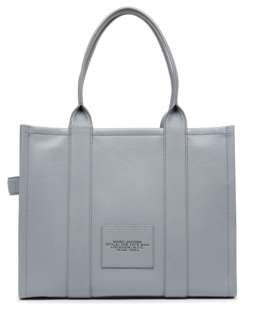 Marc Jacobs The Large Leather Tote Bag in Gray | Lyst