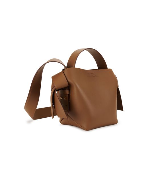 Acne Studios Musubi Mini Bag in Brown | Lyst