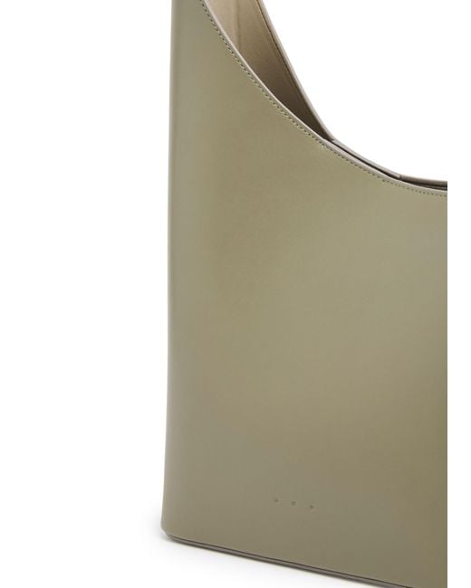 Aesther Ekme Demi Lune Shoulder Bag in Gray | Lyst