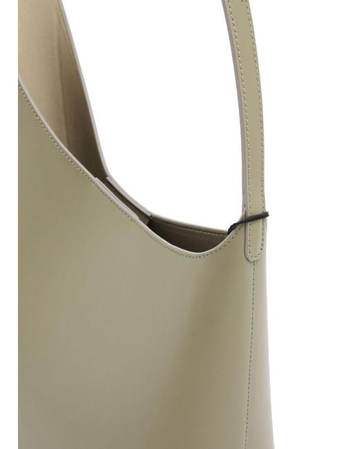 Aesther Ekme Demi Lune Shoulder Bag in Gray | Lyst