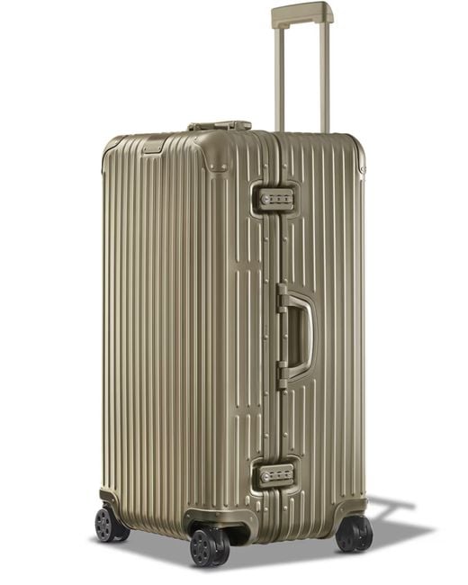RIMOWA Original Trunk Plus Luggage in Green | Lyst