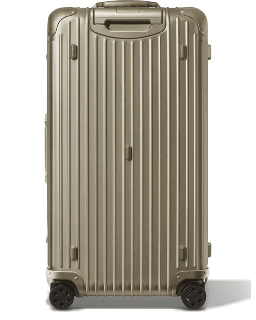 RIMOWA Original Trunk Plus Luggage in Green | Lyst