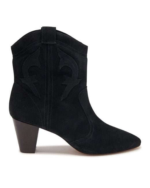 Ba&sh Casey Ankle Boots in Black | Lyst