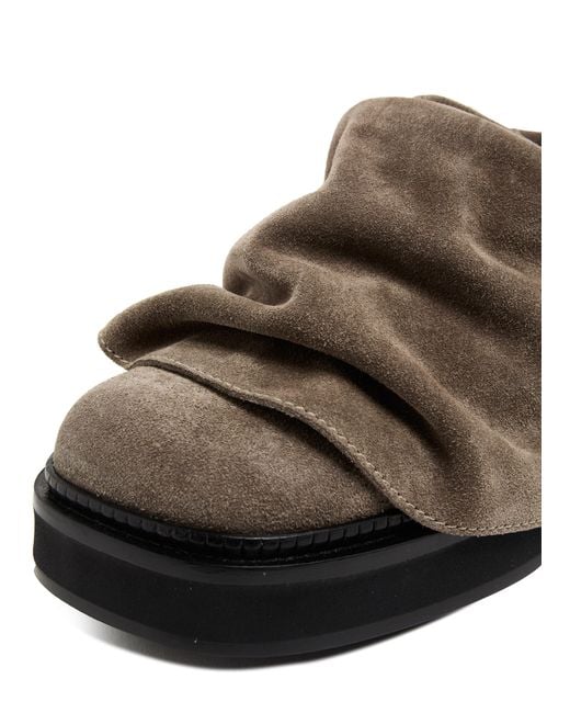 The Attico Mini Robin Clogs in Brown | Lyst