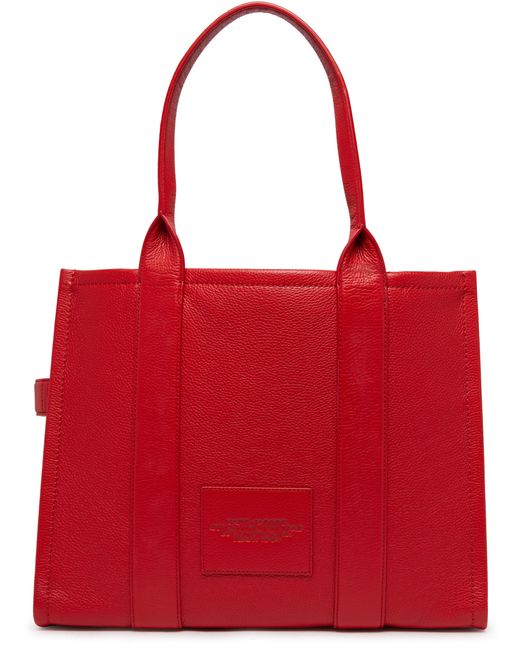Marc Jacobs The Large Leather Tote Bag in Red | Lyst