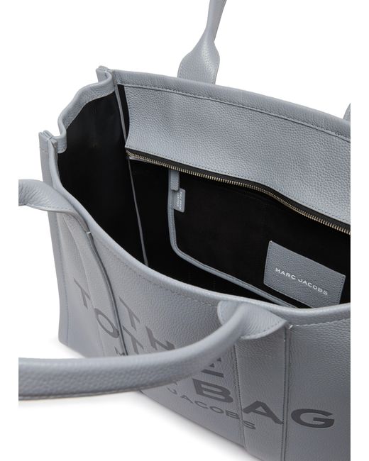 Marc Jacobs The Large Leather Tote Bag in Gray | Lyst