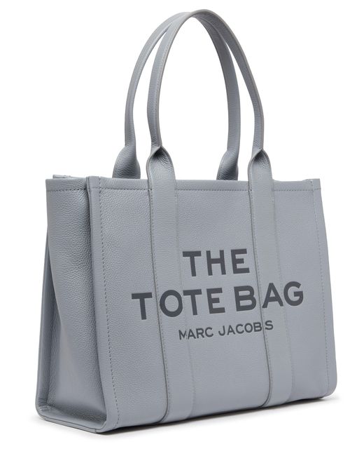 Marc Jacobs The Large Leather Tote Bag in Gray | Lyst