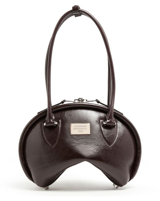 Acne Studios Bowlina Hand-Held Bag in Black | Lyst