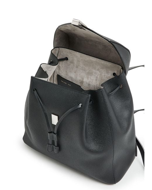 Valextra Iside Backpack in Black | Lyst