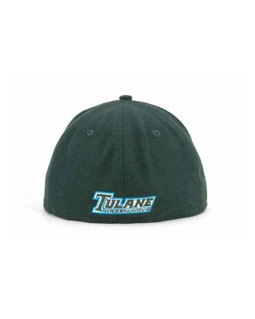KTZ Tulane Green Wave Ncaa 2 Tone 59Fifty Cap in Blue for Men | Lyst