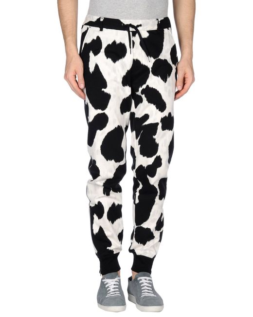 Cow Hide Print Pants Lyst cow-hide-print-pants-lyst