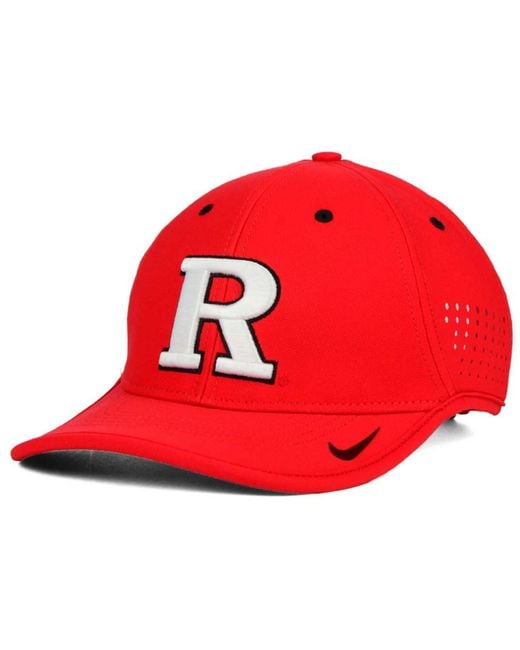 Nike Rutgers Scarlet Knights Dri-fit Coaches Cap in Red for Men | Lyst