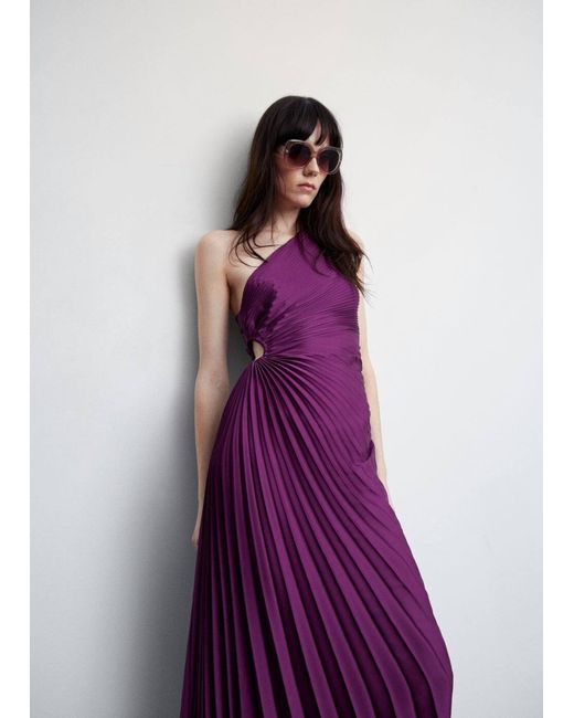 Mango Kleid 'claudia' in Lila | Lyst DE