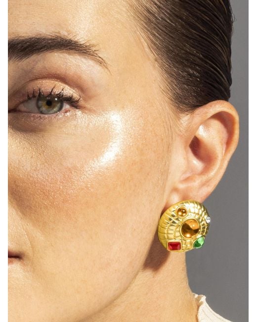 Luxenter Ohrringe Shurax in Mettallic | Lyst DE