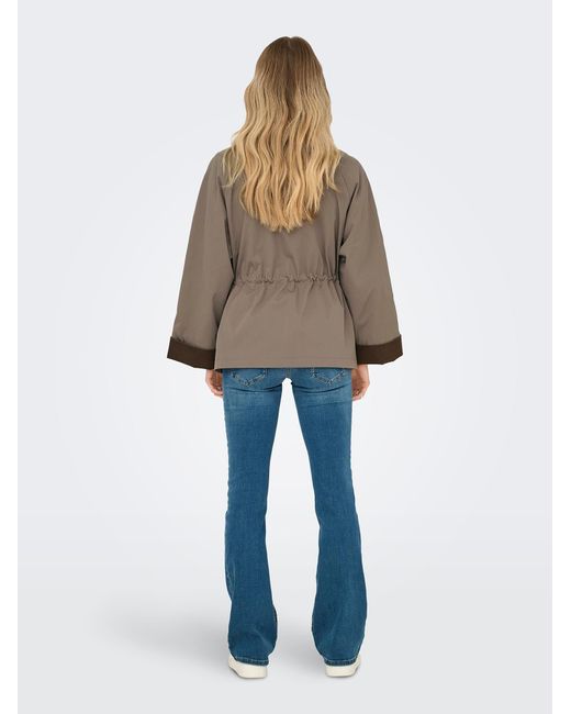 ONLY Übergangsjacke Onleja in Braun | Lyst DE