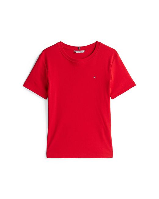 Tommy red t shirt store