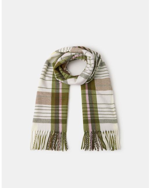 Accessorize Check Print Blanket Scarf | Lyst UK