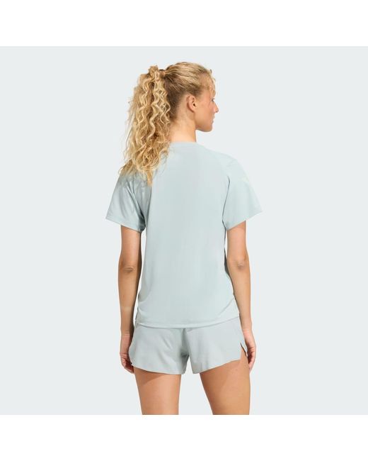 adidas Adi365 Climacool T-Shirt in Blue | Lyst UK