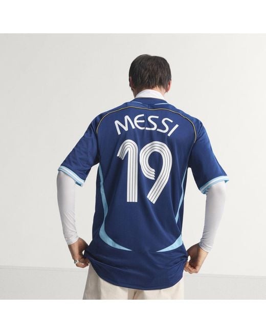 adidas Argentina Away Jersey 2006 Messi in Blue for Men | Lyst UK