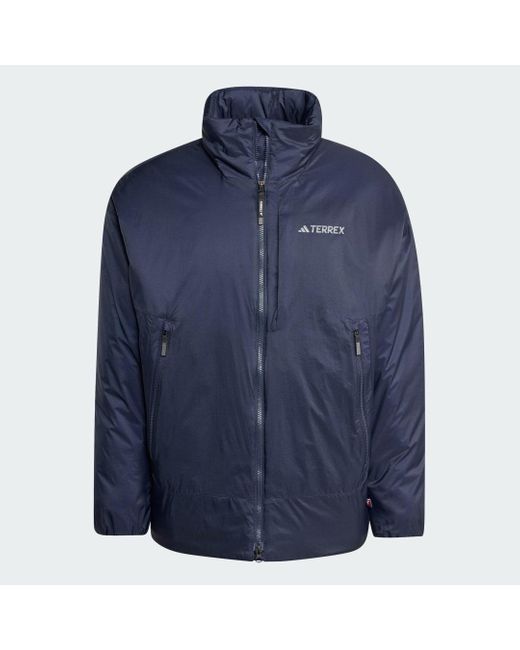 adidas Xploric Primaloft Padding Jacket in Blue for Men | Lyst UK