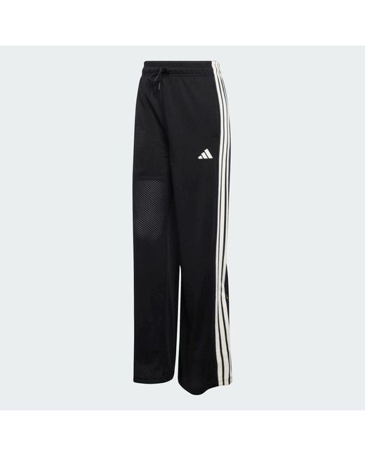 adidas Stadium Mesh Tracksuit Bottoms in Black | Lyst UK
