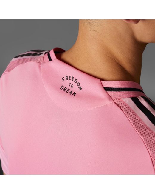 adidas Inter Miami Cf 25/26 Home Authentic Jersey in Pink for Men | Lyst UK