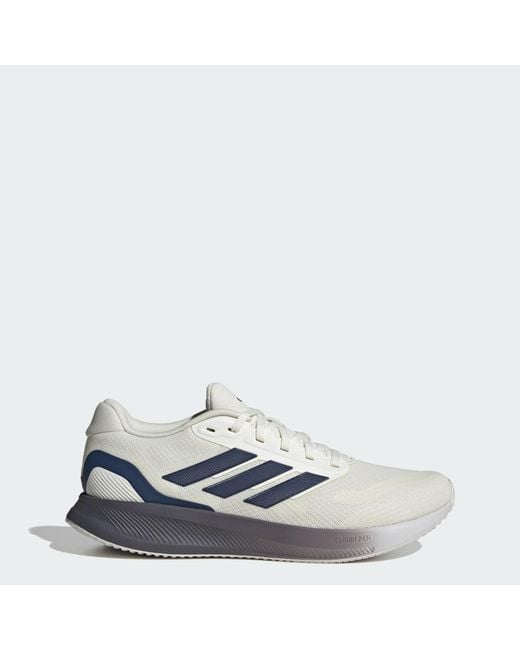 adidas Runfalcon 5 Running Shoes in White for Men | Lyst UK