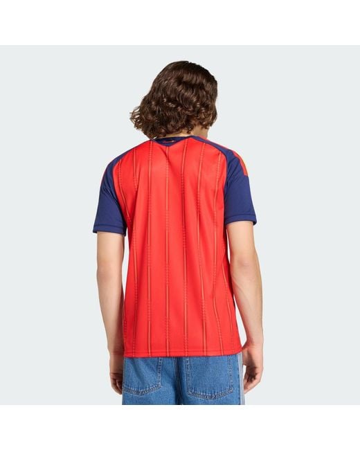 adidas Spain 26 Home Jersey in Red for Men | Lyst UK