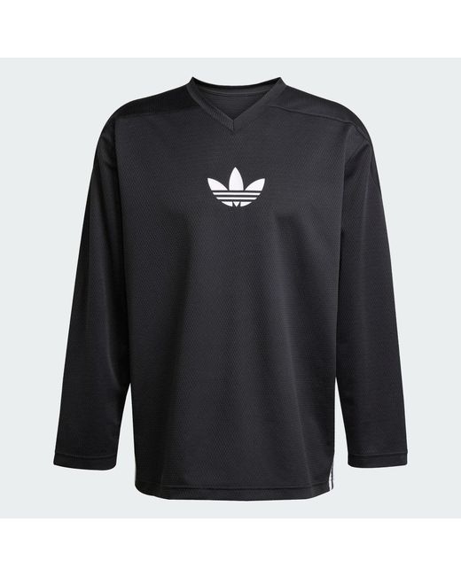 adidas Originals Adicolor Mesh Long Sleeve in Black for Men | Lyst UK