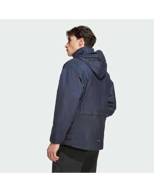 adidas Xploric Primaloft Padding Jacket in Blue for Men | Lyst UK