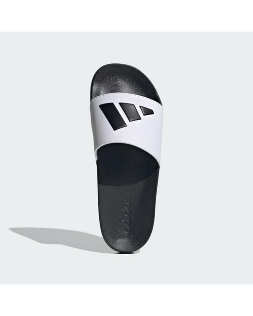 adidas Adilette Shower Slides in Black | Lyst UK