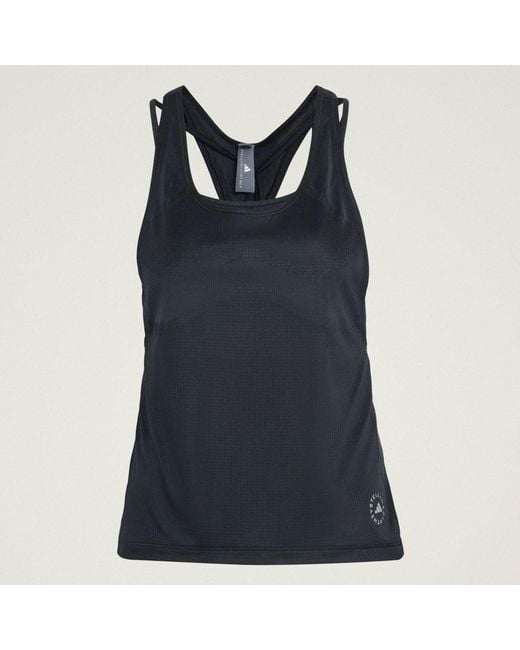 adidas By Stella Mccartney Running Tank in Blue | Lyst UK