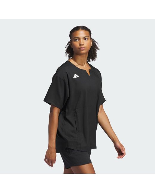 adidas Adizero Dugout Cage Jacket (Gender Neutral) in Black | Lyst UK