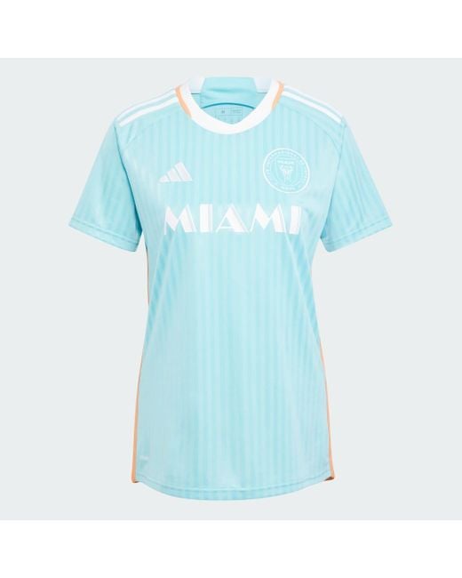 adidas Inter Miami Cf 24/25 Third Jersey in Blue | Lyst UK