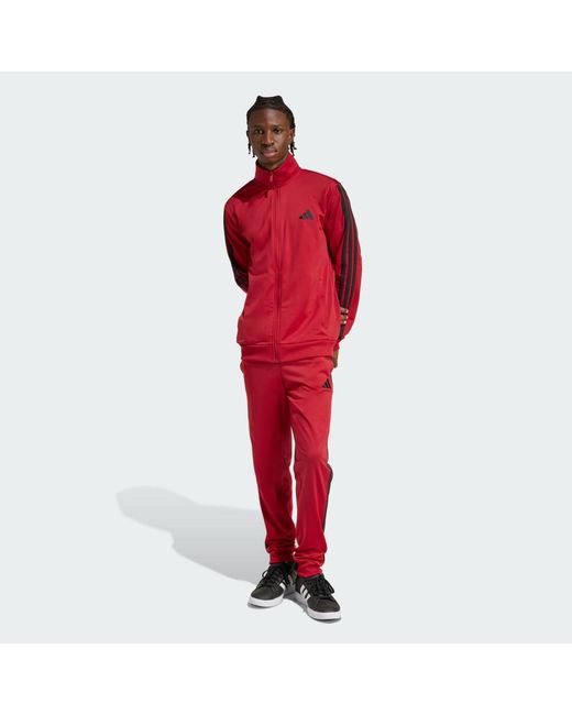adidas Dayready Tracksuit in Red for Men | Lyst UK