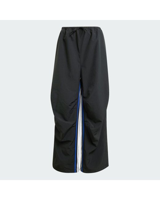 adidas Express All Gender Breaking Track Tracksuit Bottoms in Black ...