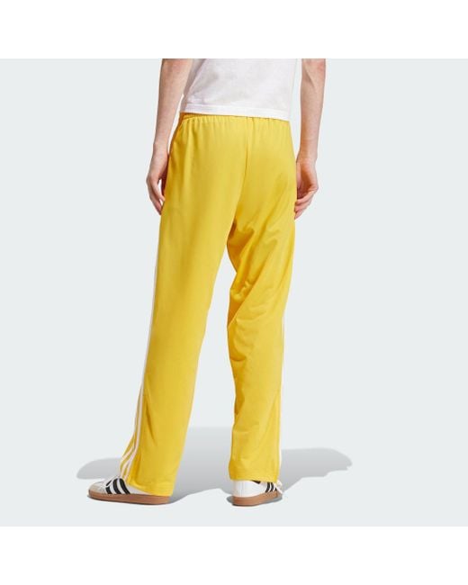 adidas Adicolor Classics Firebird Track Tracksuit Bottoms in Yellow for ...