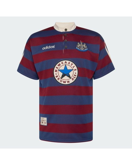 adidas Newcastle United Fc 95/96 Away Jersey in Blue for Men | Lyst UK