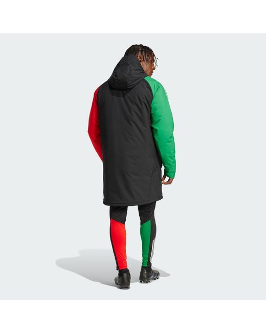 adidas Arsenal Tiro 24 Stadium Parka in Red for Men | Lyst UK