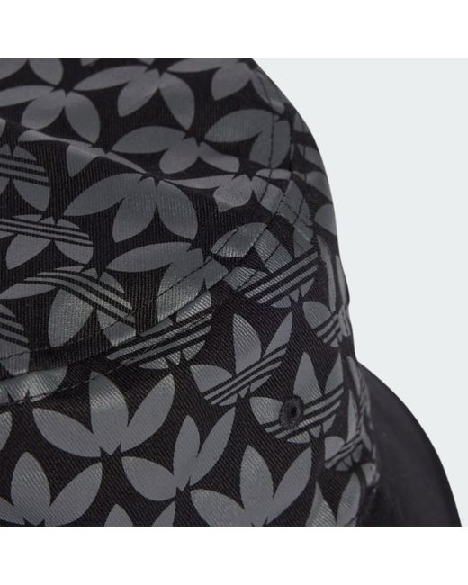 adidas Monogram Bucket Hat in Black | Lyst UK