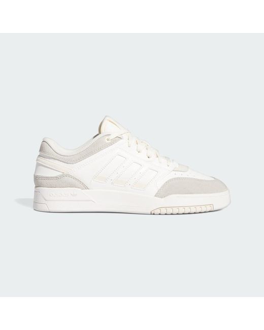 adidas Drop Step Low Shoes in White | Lyst UK