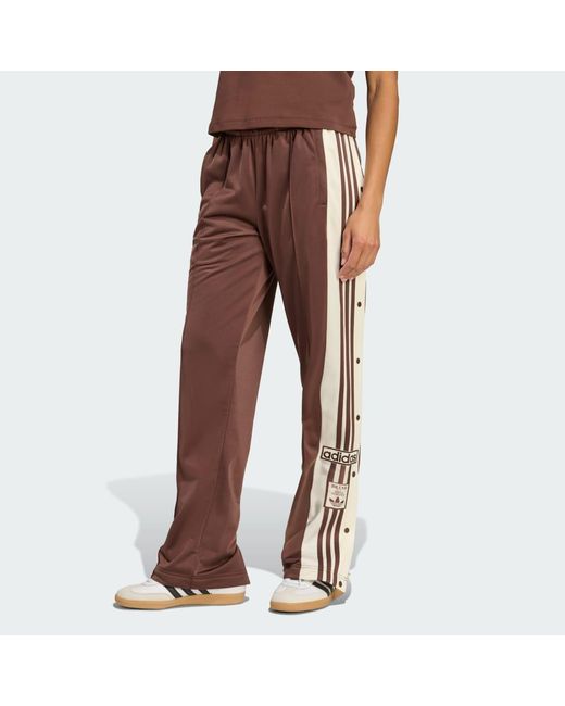 adidas Adibreak Tracksuit Bottoms in Brown | Lyst UK