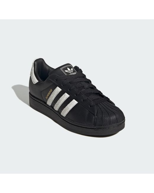 adidas Superstar Ii Shoes in Black | Lyst UK