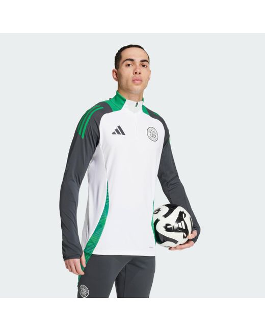 adidas Celtic Fc Tiro 24 Training Top in Green for Men | Lyst UK