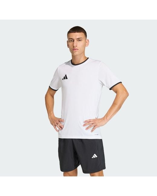 adidas Entrada26 Jersey in White for Men | Lyst UK